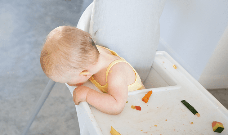 Why is my baby throwing food? - Newborn Baby