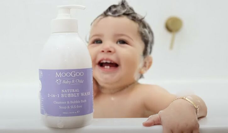MooGoo 2-in-1 Bubbly Wash 500ml/1L Product Review - Newborn Baby