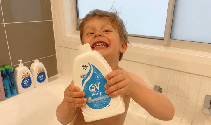 QV Baby Bath Oil – Review by Kari - Newborn Baby