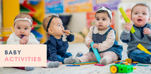 Baby Activities, enjoy spending time with your baby,